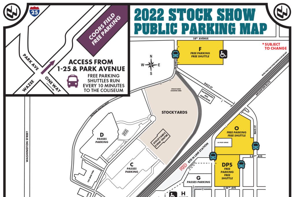 Parking & Maps - National Western Stock Show