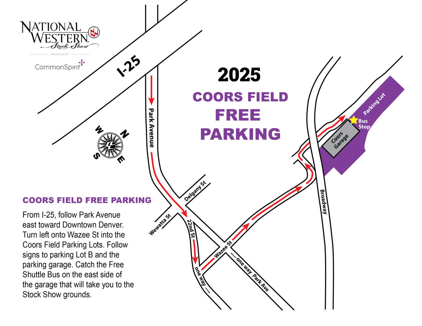 Parking & Maps | National Western Stock Show